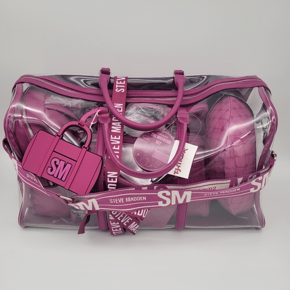 Steve Madden | Bags | Steve Madden Viral Clear Duffle Bag The Weekend ...